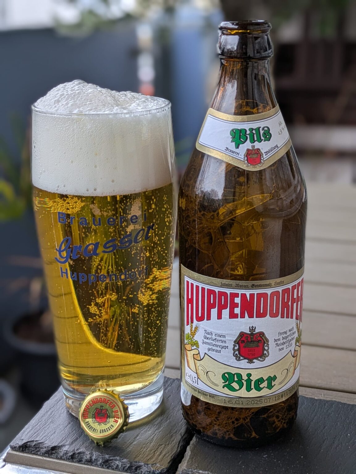 #122: Das Huppendorfer Pils der Brauerei Grasser aus Huppendorf in der ...