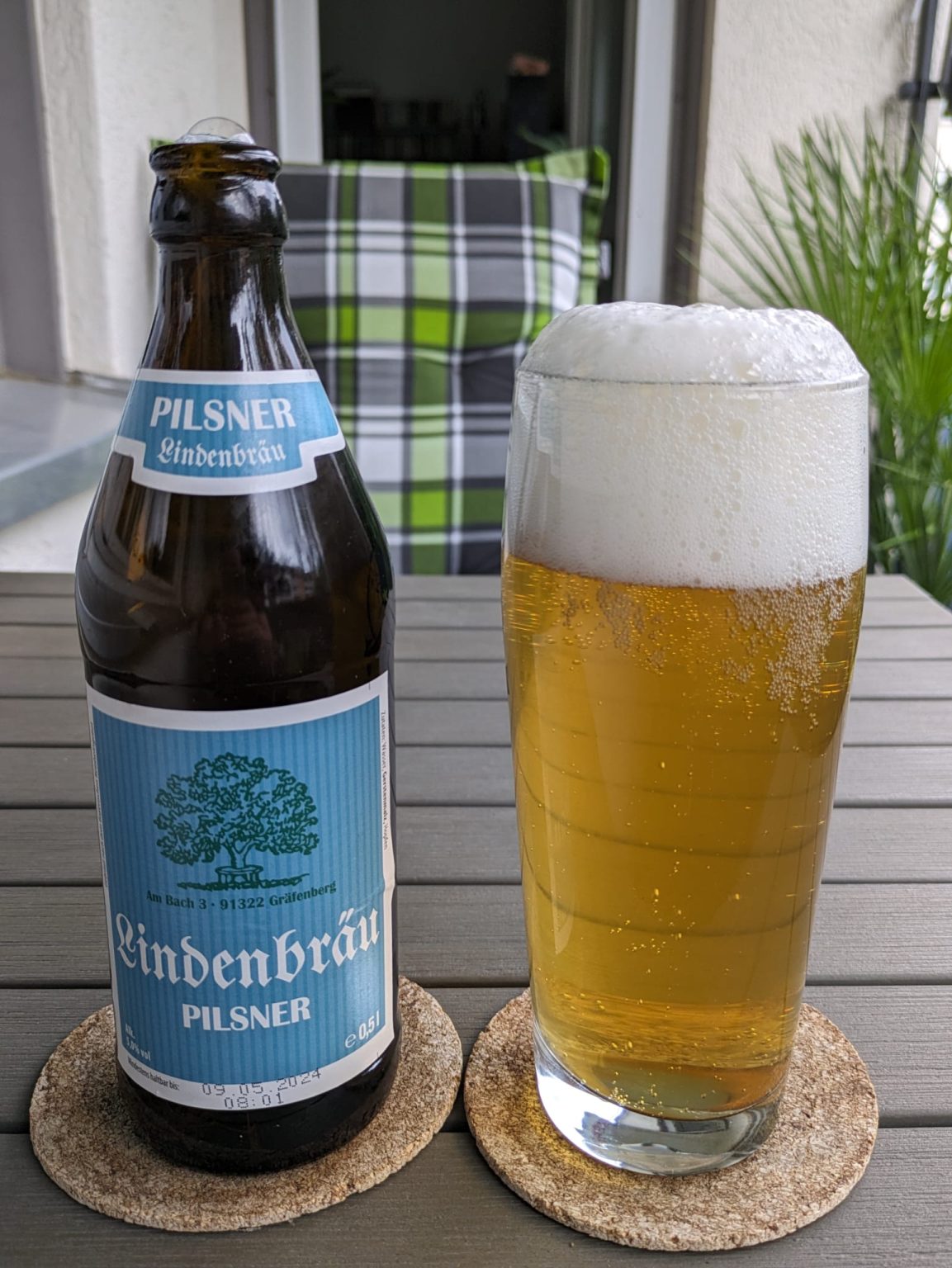 #157: Das Pilsener der Brauerei Lindenbräu aus Gräfenberg in der ...
