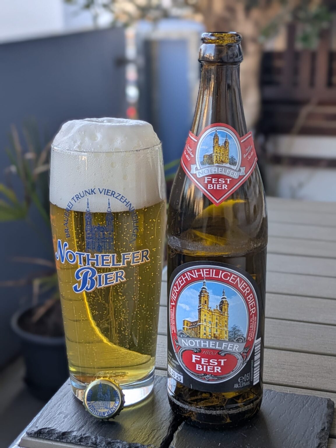 #299: Das Nothelfer Festbier der Brauerei Trunk aus Vierzehnheiligen in ...